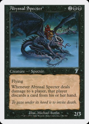 MTGNexus - Abyssal Specter from Seventh Edition