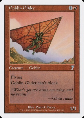 MTGNexus - Goblin Glider from Seventh Edition