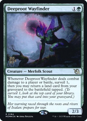 MTGNexus - Deeproot Wayfinder from March of the Machine Promos