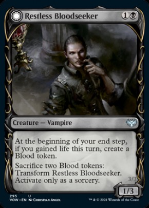 MTGNexus - Restless Bloodseeker // Bloodsoaked Reveler from Innistrad: Crimson Vow