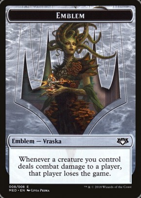MTGNexus - Vraska, Golgari Queen Emblem from Mythic Edition Tokens