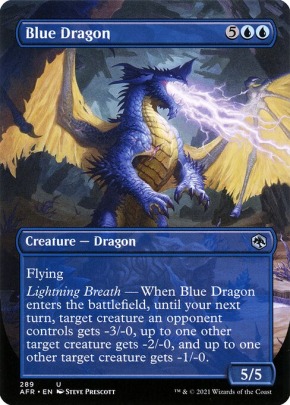 MTGNexus - Blue Dragon from Dungeons & Dragons: Adventures in the ...