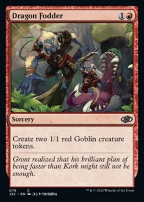 MTGNexus - Dragon Fodder from Jumpstart 2022