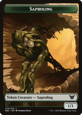 MTGNexus - Saproling from Neon Dynasty Commander Tokens