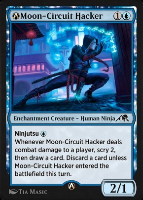 MTGNexus - A-Moon-Circuit Hacker from Kamigawa: Neon Dynasty