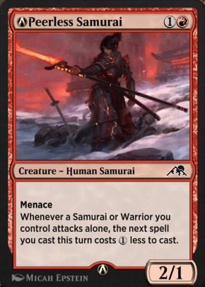 MTGNexus - A-Peerless Samurai from Kamigawa: Neon Dynasty