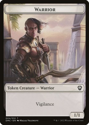 MTGNexus - Warrior from Dominaria United Commander Tokens