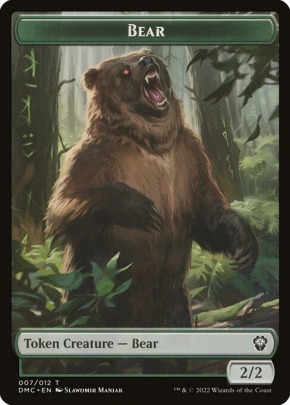 MTGNexus - Bear from Dominaria United Commander Tokens