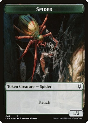 MTGNexus - Spider from Battle for Baldur's Gate Tokens