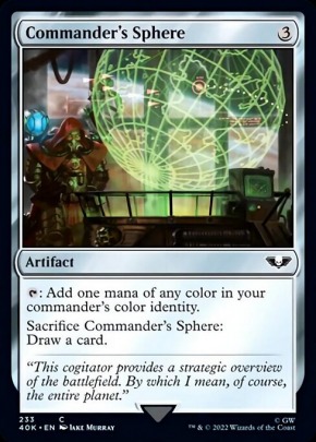 MTGNexus - Commander's Sphere from Warhammer 40,000 Commander