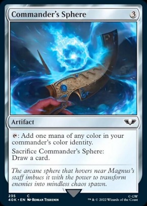 MTGNexus - Commander's Sphere from Warhammer 40,000 Commander