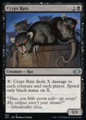 MTGNexus - Crypt Rats from Jumpstart 2022