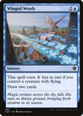 MTGNexus - Winged Words from Starter Commander Decks