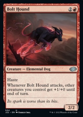 MTGNexus - Bolt Hound from Jumpstart 2022
