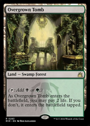 MTGNexus - Overgrown Tomb from Ravnica Remastered