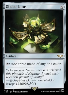 MTGNexus - Gilded Lotus from Warhammer 40,000 Commander