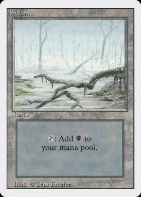 MTGNexus - Swamp from Revised Edition