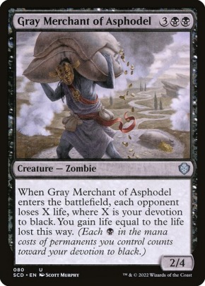 MTGNexus - Gray Merchant of Asphodel from Starter Commander Decks