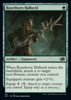 MTGNexus - Rosethorn Halberd from Jumpstart 2022