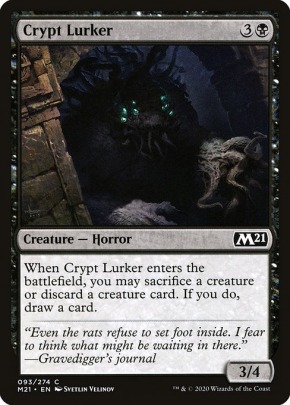 MTGNexus - Crypt Lurker from Core Set 2021