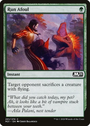 MTGNexus - Run Afoul from Core Set 2021