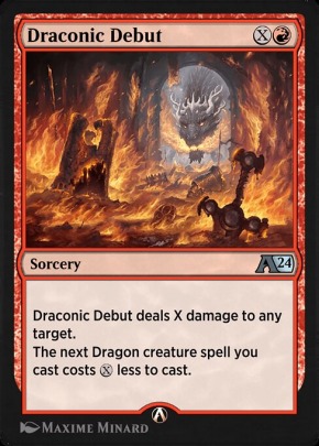 MTGNexus - Draconic Debut from Alchemy: Wilds of Eldraine