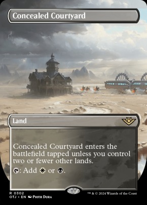 MTGNexus - Concealed Courtyard from Outlaws of Thunder Junction