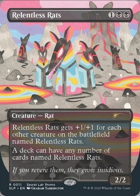 MTGNexus - Relentless Rats from Secret Lair Showdown