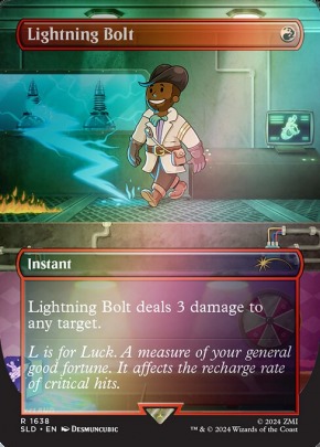 MTGNexus - Lightning Bolt from Secret Lair Drop Series