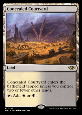 MTGNexus - Concealed Courtyard from Outlaws of Thunder Junction