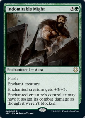 MTGNexus - Indomitable Might from Forgotten Realms Commander