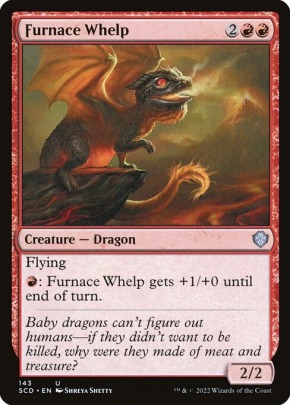 MTGNexus - Furnace Whelp from Starter Commander Decks