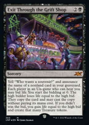 MTGNexus - Exit Through the Grift Shop from Unfinity