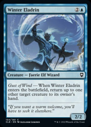 MTGNexus - Winter Eladrin from Commander Legends: Battle for Baldur's Gate