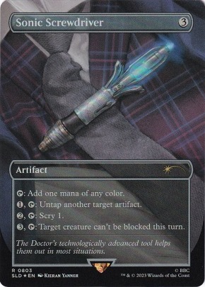 MTGNexus - Sonic Screwdriver from Secret Lair Drop Series