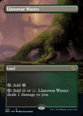MTGNexus - Llanowar Wastes from The Brothers' War