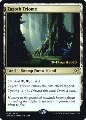 MTGNexus - Zagoth Triome from Ikoria: Lair of Behemoths Promos