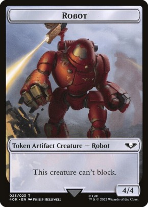 MTGNexus - Robot from Warhammer 40,000 Tokens