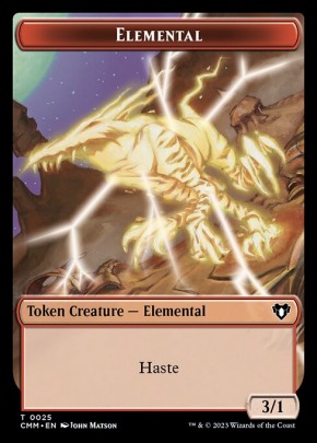 MTGNexus - Elemental from Commander Masters Tokens