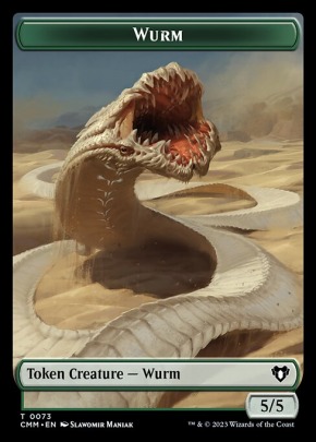 MTGNexus - Wurm from Commander Masters Tokens