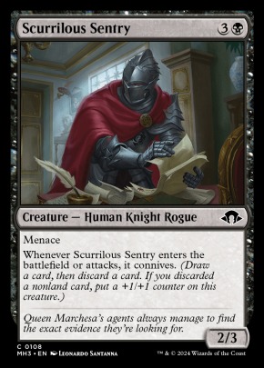 MTGNexus - Scurrilous Sentry from Modern Horizons 3