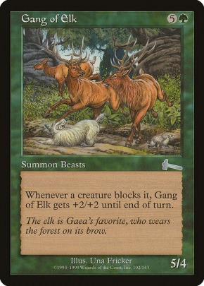 MTGNexus - Gang of Elk from Urza's Legacy