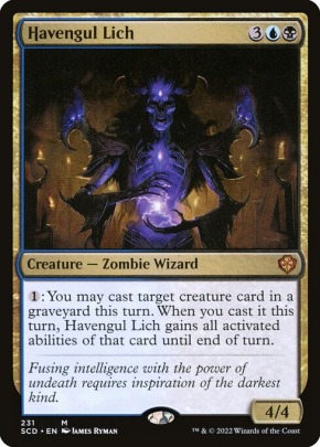 MTGNexus - Havengul Lich from Starter Commander Decks