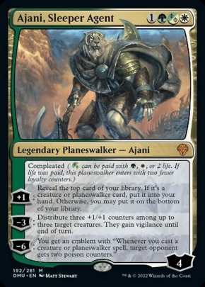 MTGNexus - Ajani, Sleeper Agent from Dominaria United