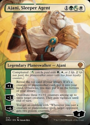 MTGNexus - Ajani, Sleeper Agent from Dominaria United