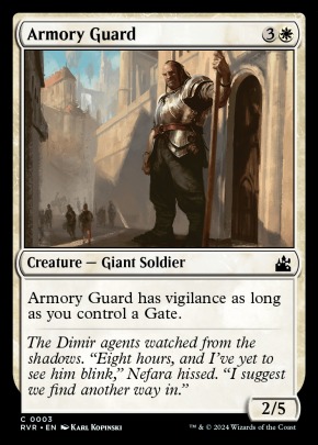 MTGNexus - Armory Guard from Ravnica Remastered