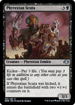 MTGNexus - Phyrexian Scuta from Dominaria Remastered