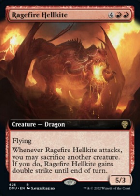 MTGNexus - Ragefire Hellkite from Dominaria United