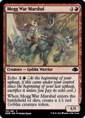 MTGNexus - Mogg War Marshal from Dominaria Remastered