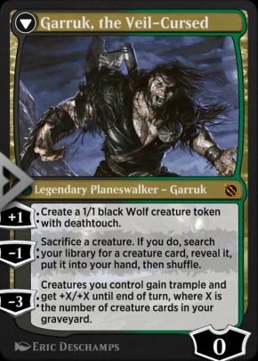 MTGNexus - Garruk Relentless // Garruk, the Veil-Cursed from Shadows of the Past